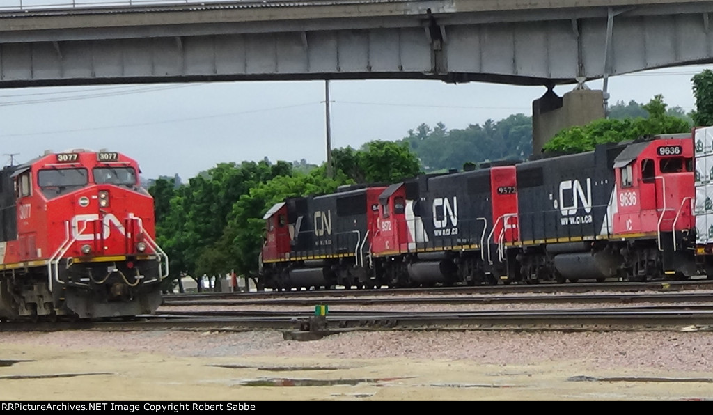 CN & IC Power in yard